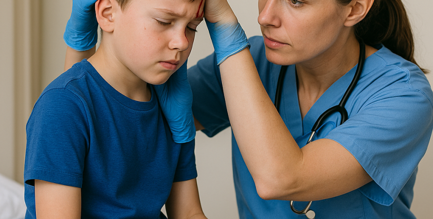 paediatric concussion - head injuries - children injuries